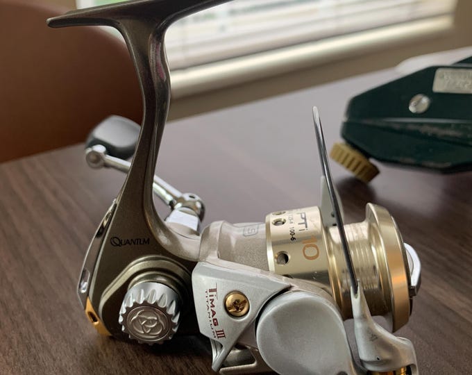 Quantum Kinetic Reel Pti 10 Timag Iiititanium 6 Ball Bearing Small ...