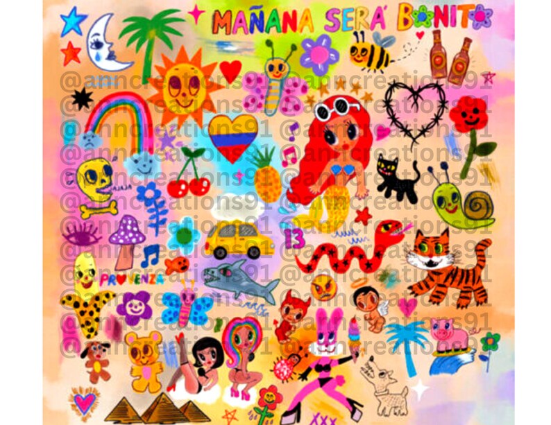 Manana Sera Bonito Png, Karol G Tumbler Wrap - Etsy