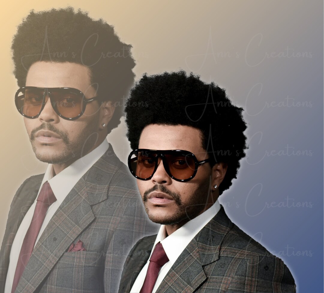 The Weeknd Sublimation Wrap - Etsy