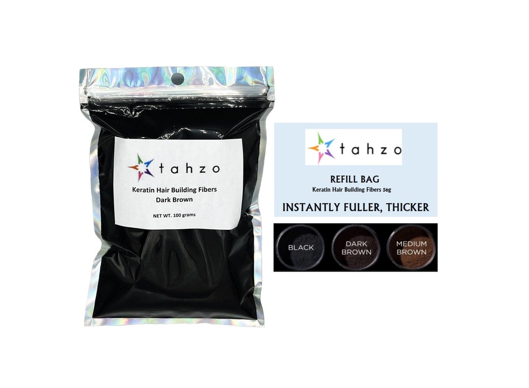 Keratin Hair Fiber Refill: Thinning Hair Concealing Powder, Unscented ...