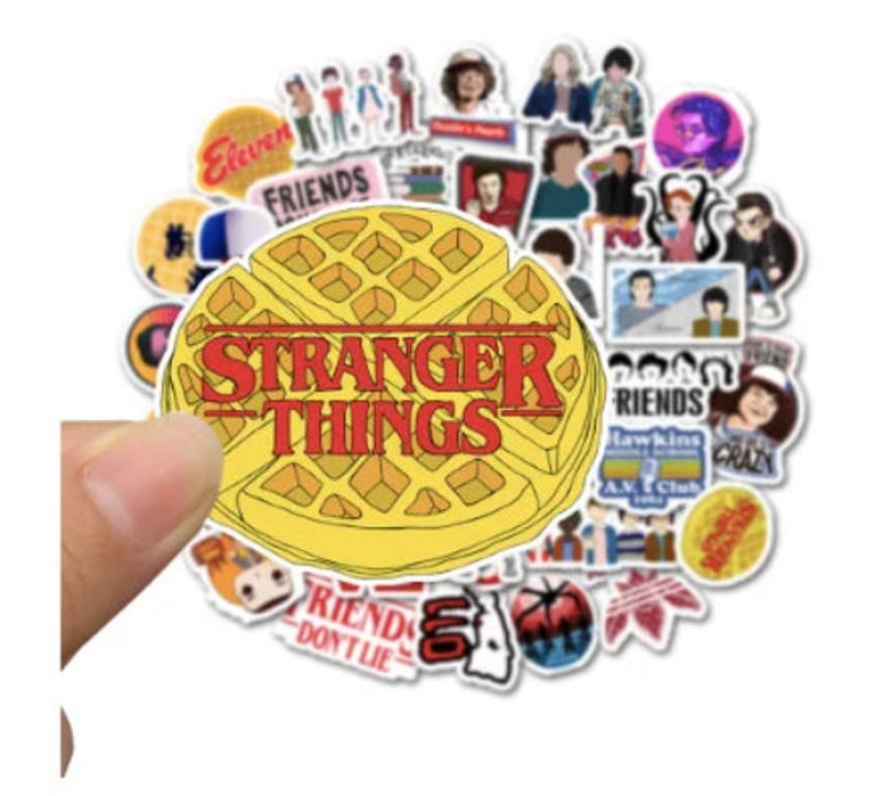 Netflix Strangers Things Stickers Party Pack, Laptop Decals, the ...