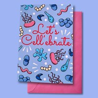 You're a Cell-sational Teacher Cell Biology Science Thank You Card - Etsy