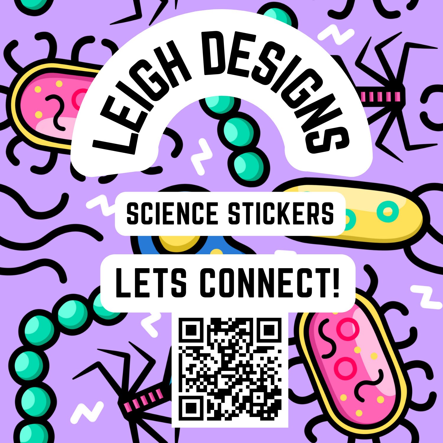 A6 DNA Greeting Card. Graphic Chromosomes Greeting Card With - Etsy