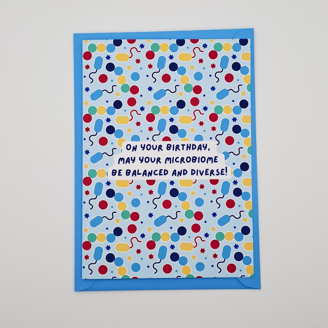A6 Biology Birthday Card. Funny Biology Pun Birthday Card. - Etsy