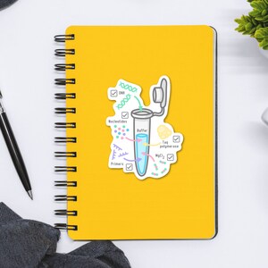 Polymerase Chain Reaction Sticker I PCR Checklist Sticker I DNA Sample ...