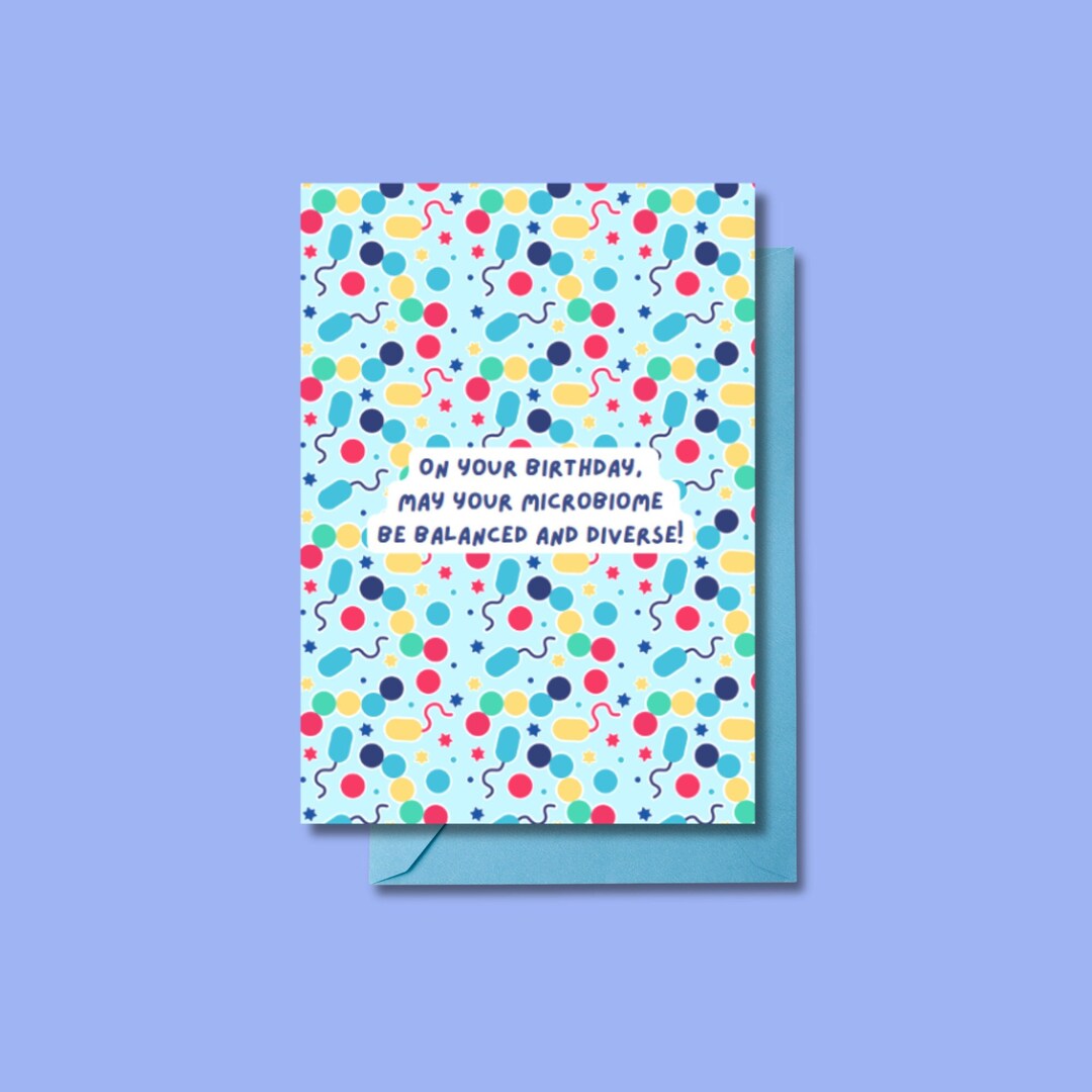 A6 Biology Birthday Card. Funny Biology Pun Birthday Card. Cards for ...