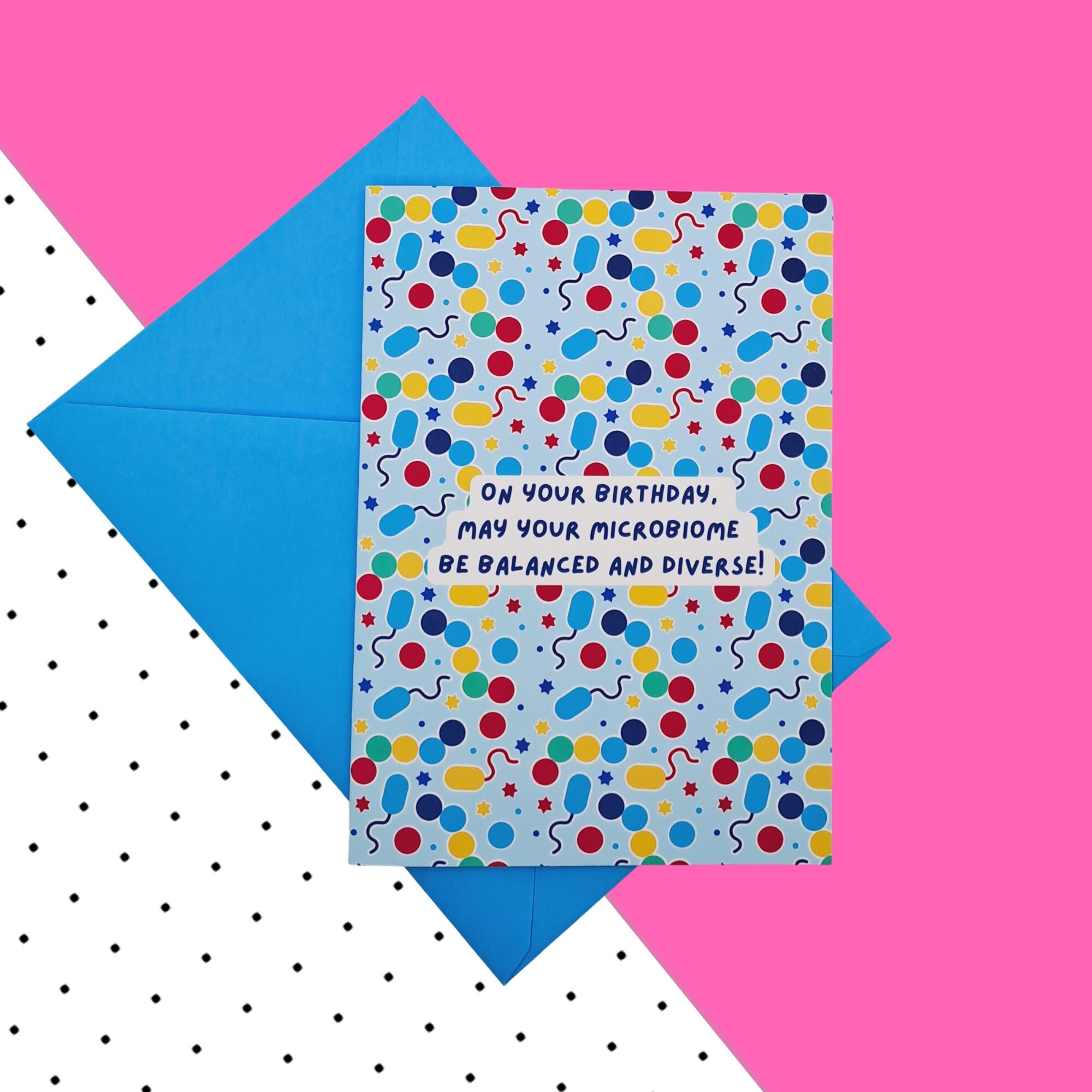 A6 Biology Birthday Card. Funny Biology Pun Birthday Card. - Etsy