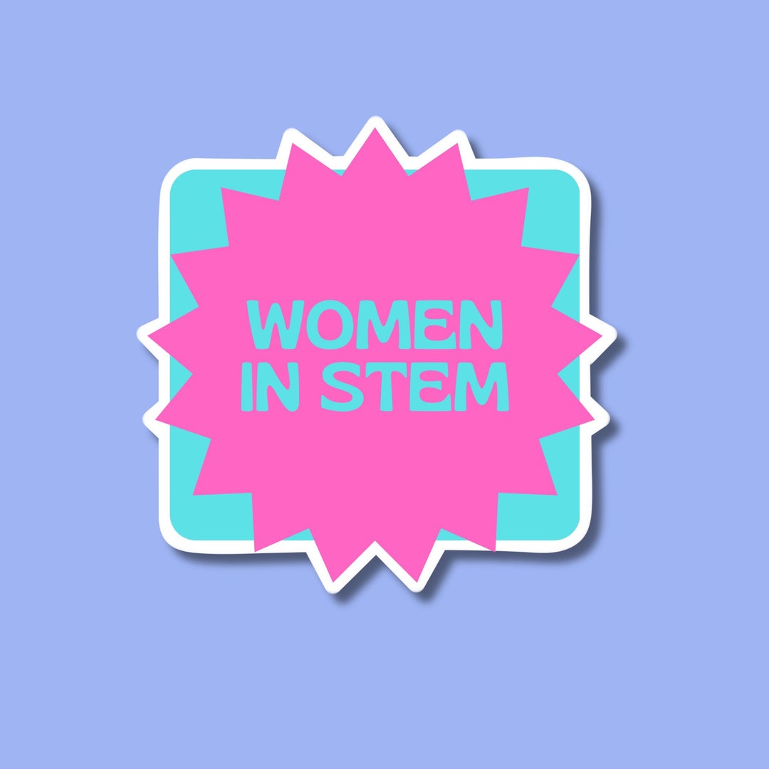 Female Scientists Holographic Vinyl Sticker I Inspiring Steminist ...
