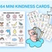 64 Mini Kindness Cards for Kids Printable Positive - Etsy