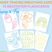 Finger Tracing Deep Breathing Exercise Kids, Mindful Activity Calm Down ...
