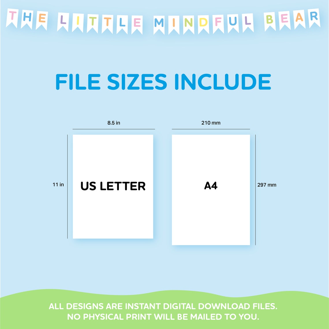 Calm Down Finger Tracing Meditation Flashcards, Kids Mindful Activity ...