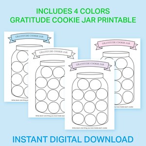 Bundle Mindfulness Gratitude Printables for Kids, Positive Thought ...