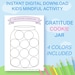 Gratitude Jar Printable Kids, Mindfulness Coloring Activity Children ...