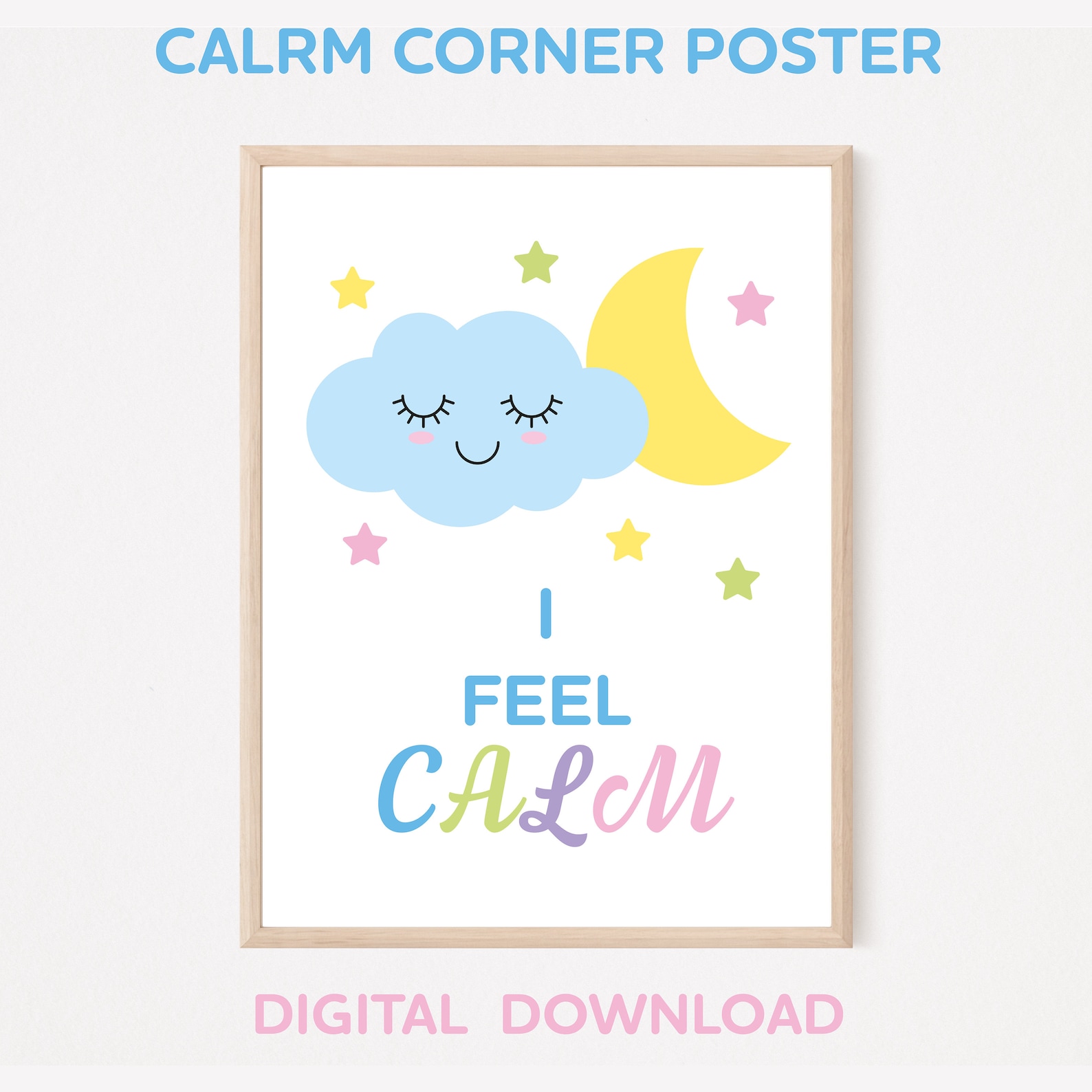 Calm Down Corner Poster Bundle Printable Mental Health - Etsy UK