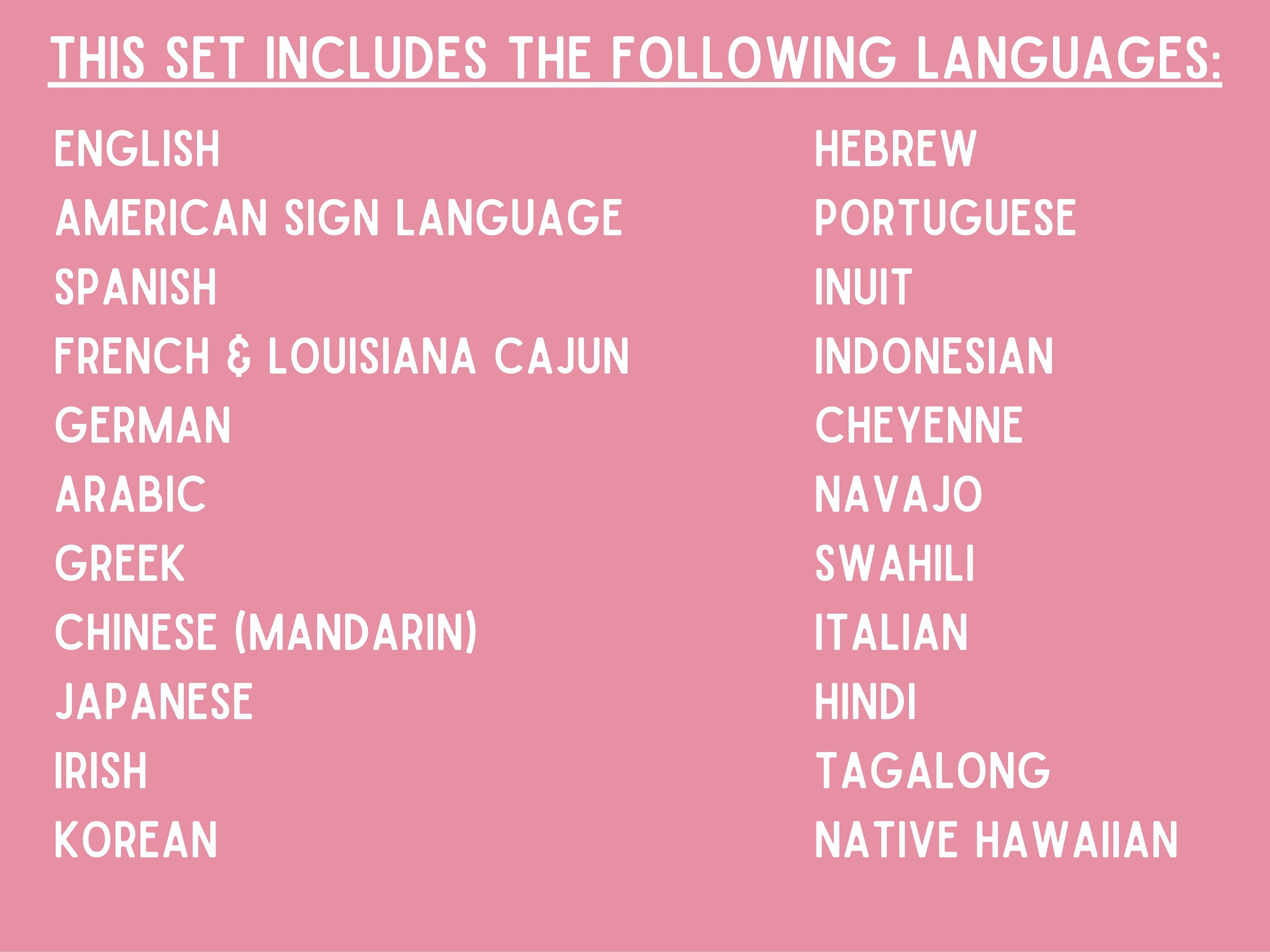 23 Languages I Love You Kindness Bulletin Board Kit-door - Etsy