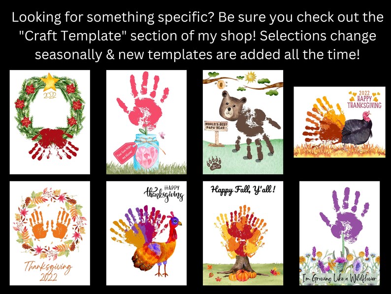 Pumpkin Patch Handprint Craft Template-printable-art Parent Gift ...