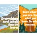 Set of 6 POSTERS in 3 SIZES National Parks Themed Growth Mindset ...