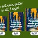 Set of 6 POSTERS in 3 SIZES National Parks Themed Growth Mindset ...