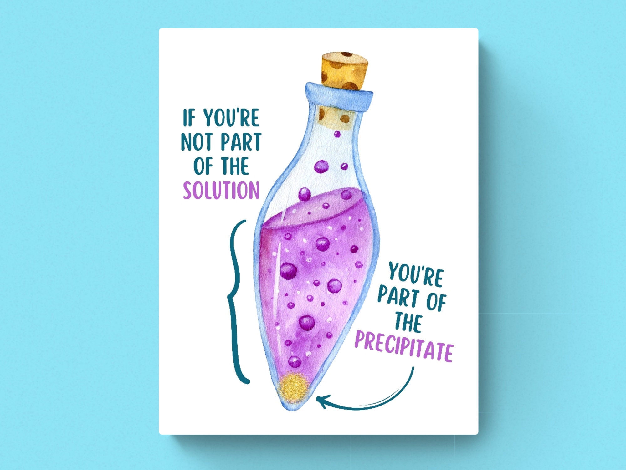 Set of 4 Science Prints in 5 Sizes Chemistry Classroom - Etsy