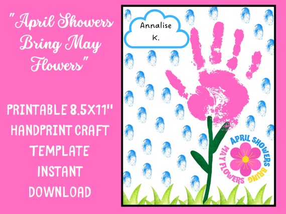 May Handprint Craft