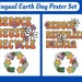 Printable Spanish + English Earth Day Poster Set-retro-esl ...