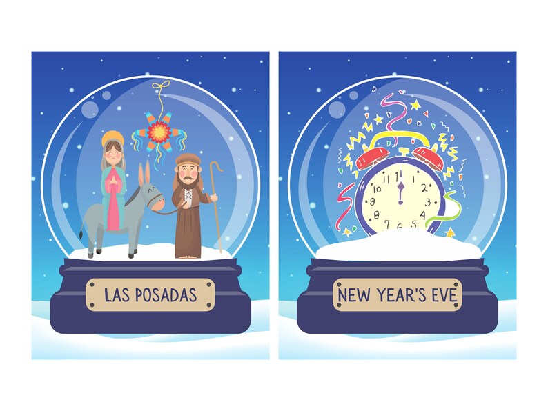 Snowglobe Winter Holiday Bulletin Board Kit-set-classroom - Etsy