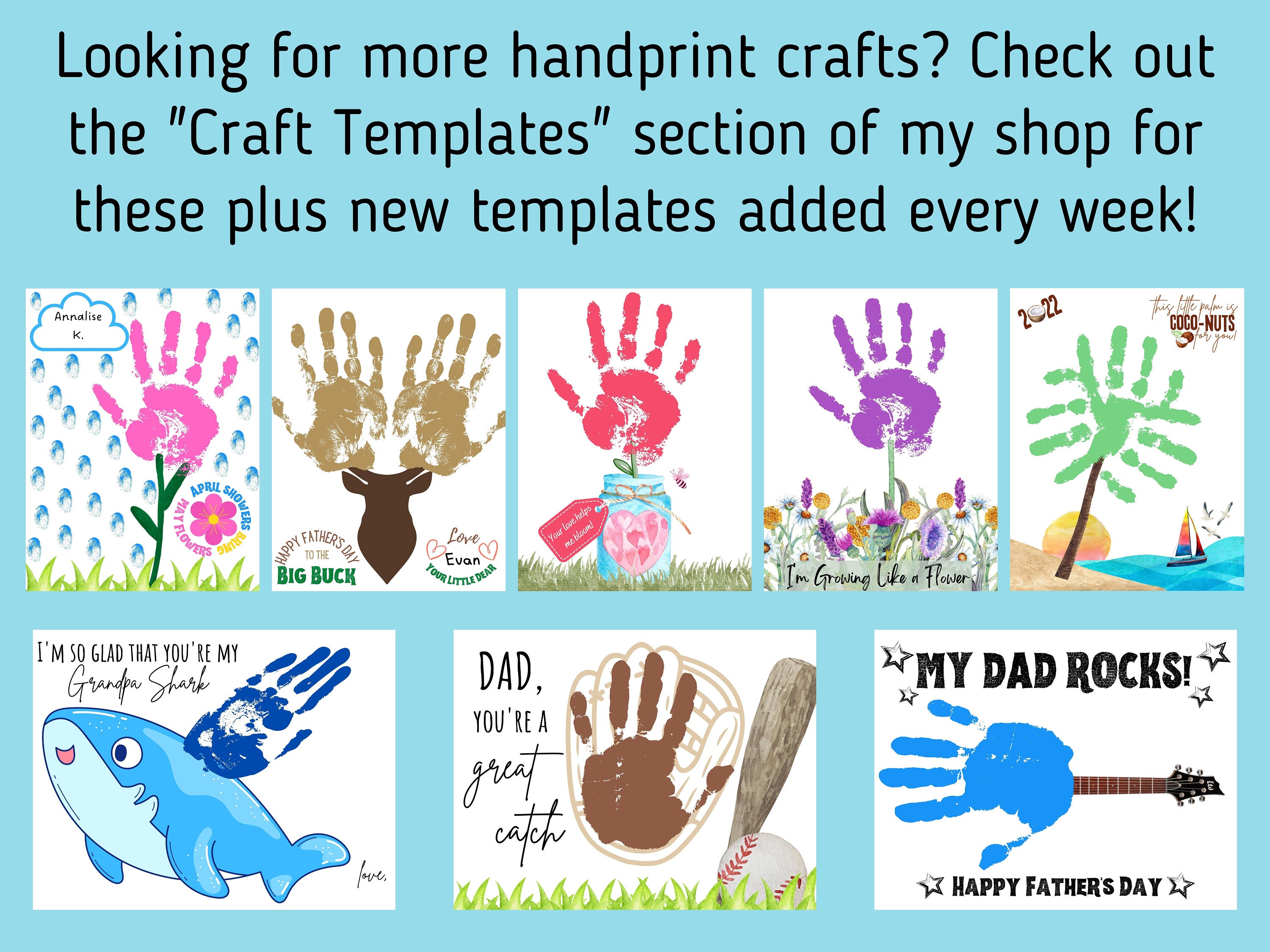 Butterfly Handprint Craft Template-mothers Day Printable-art - Etsy UK