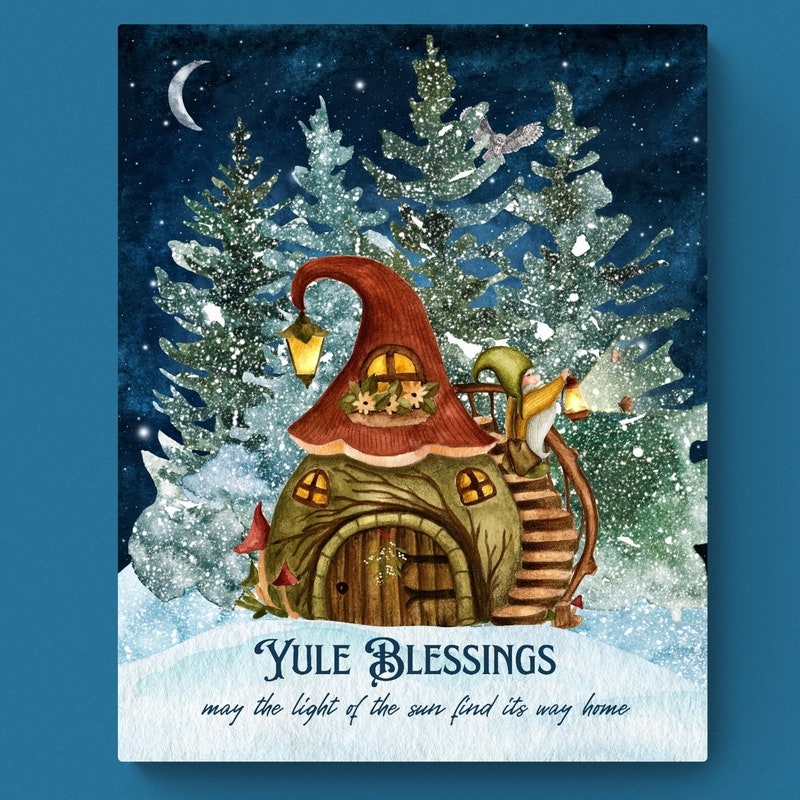 Pagan Yule Cards - Etsy