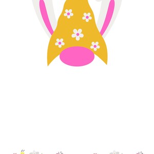 Print at Home-2 Versions-handprint Craft-easter Spring Gnome-art Parent ...