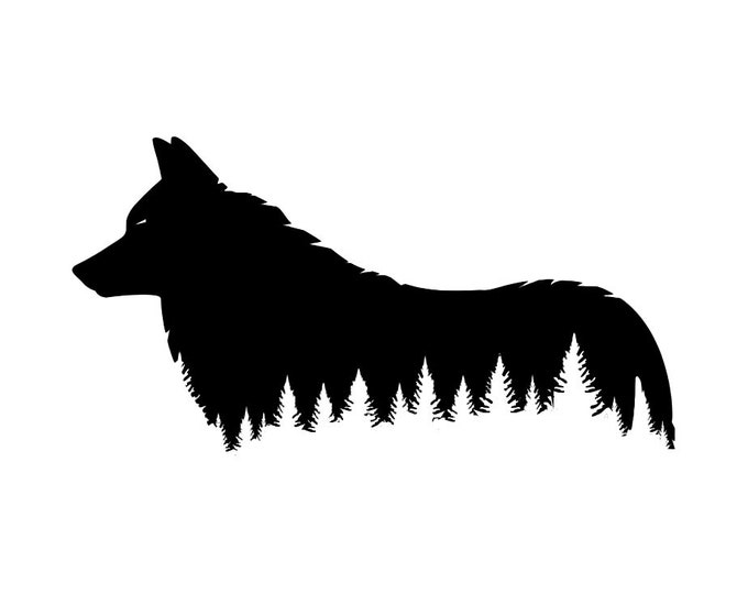 Wolf Decal/vinyl Stickers& Decals for Cars/vinyl Decal/laptop Sticker ...