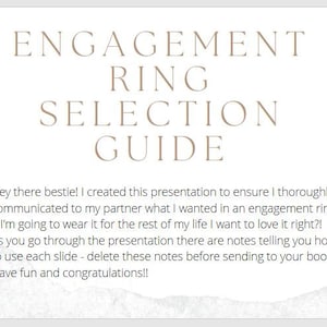 12 Slide Engagement Ring Template Wedding Template the - Etsy