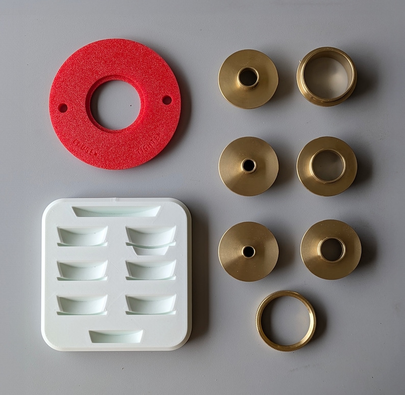 Sawstop Router Lift Template Guide Kit Incl. Bushings! - Physical ...