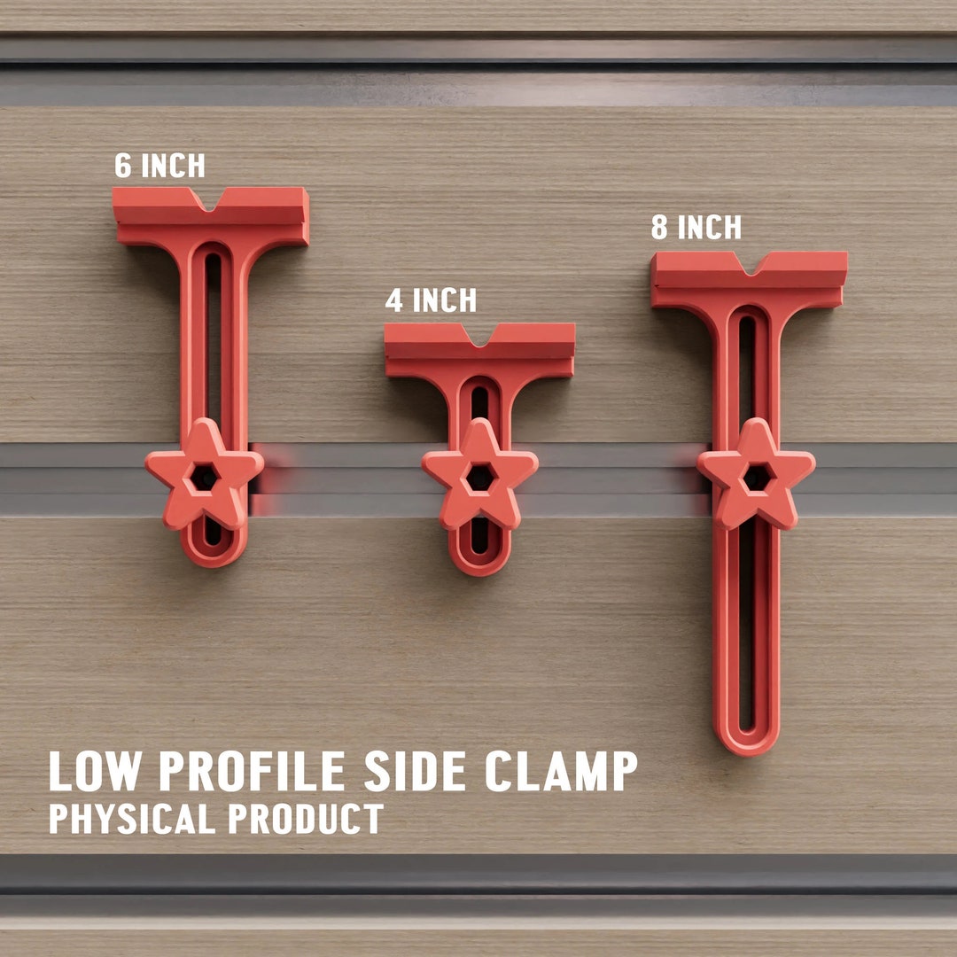 CNC Low-profile Side Clamp - Physical Product - Etsy