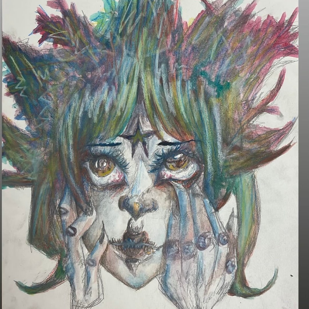 Colored Pencil Art Piece - Etsy