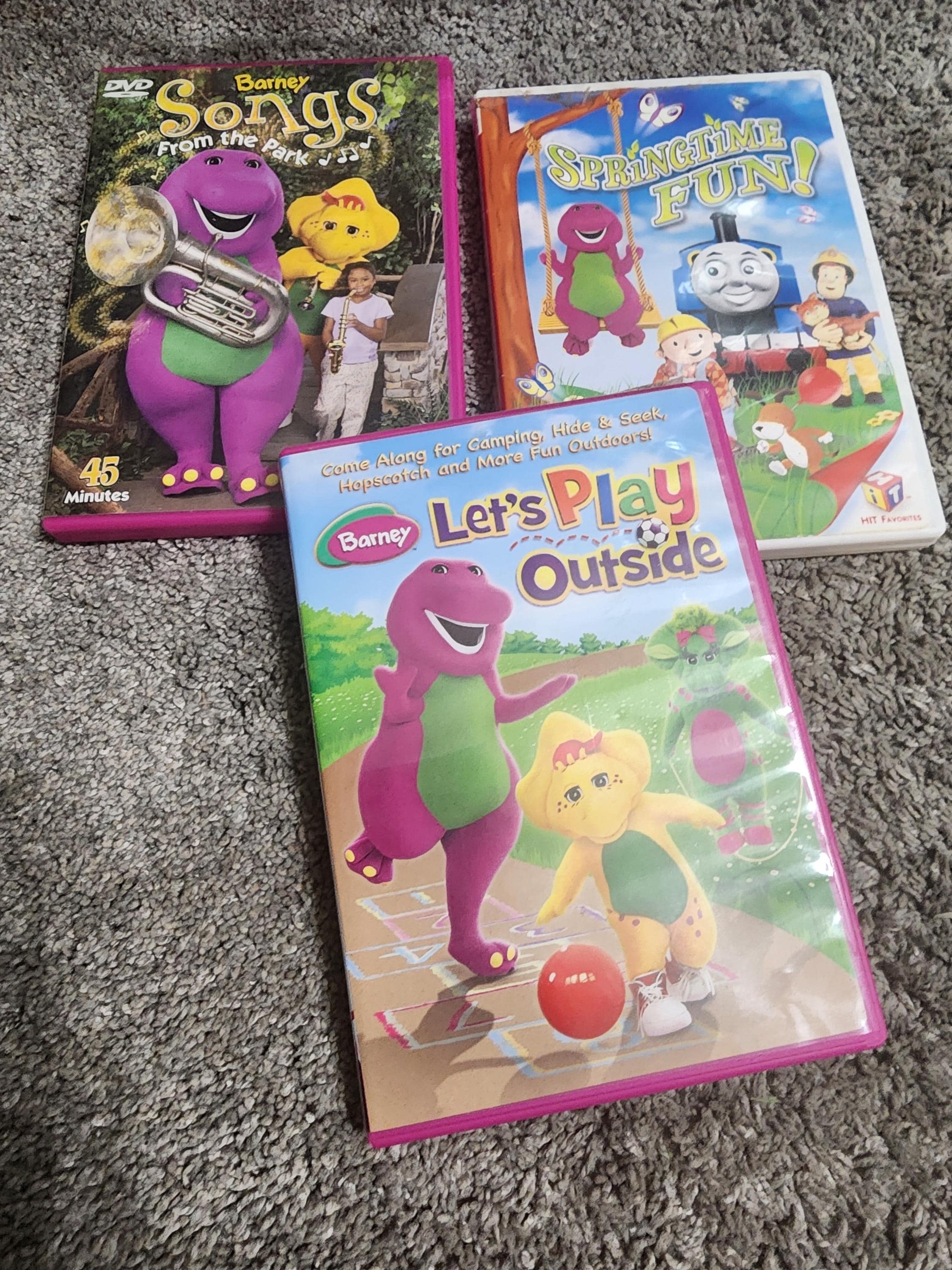 Barney DVD Lot of 4 - Etsy