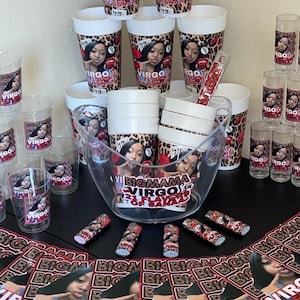 CUSTOM BUCKET BUNDLES, Foam Cups , Shot Glasses , Stadium Cups ,clear ...