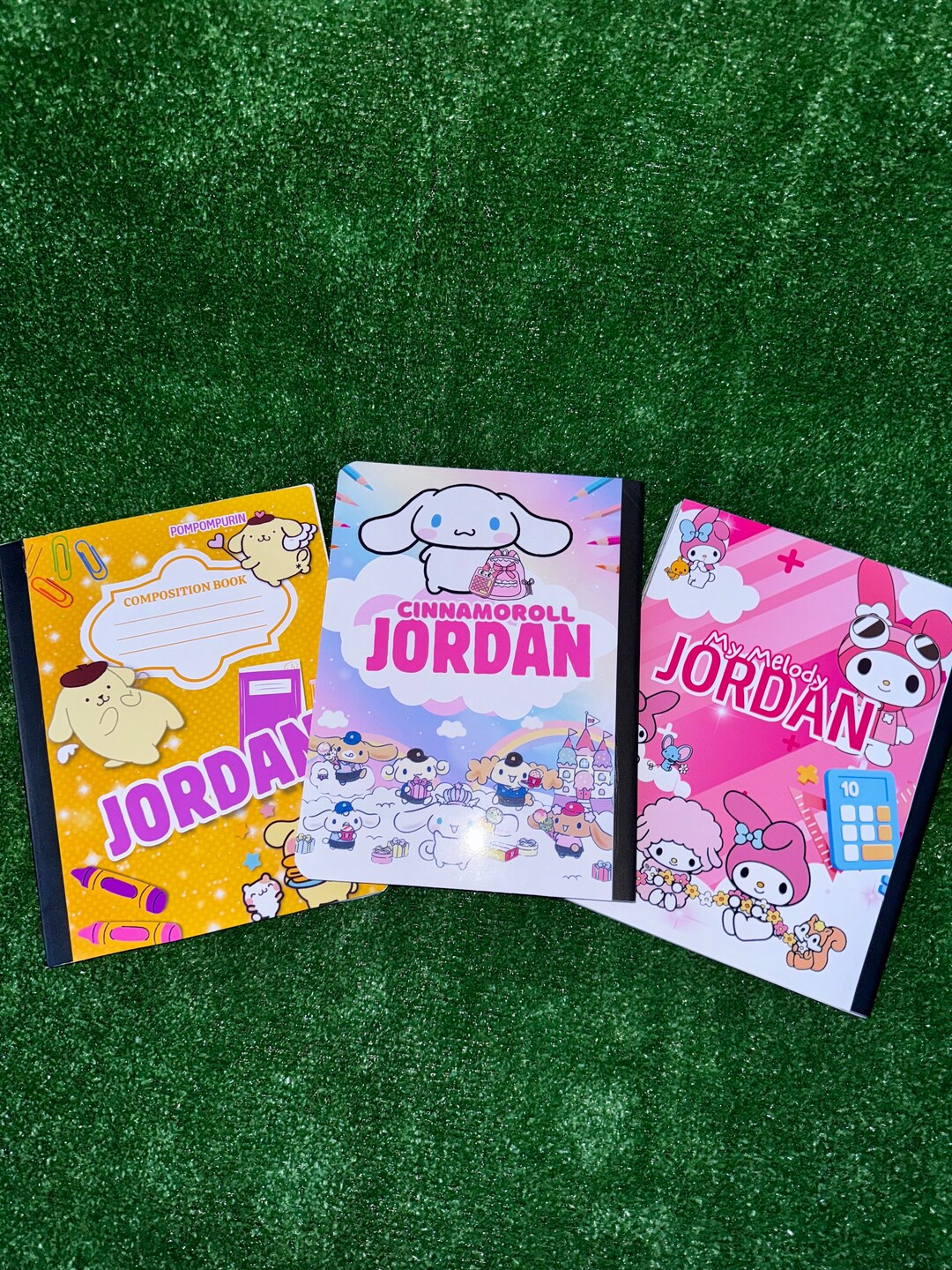 Custom Notebook Composition Notebook, Pink Design Notebook, Back to ...