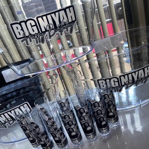 CUSTOM BUCKET BUNDLES, Foam Cups , Shot Glasses , Stadium Cups ,clear ...