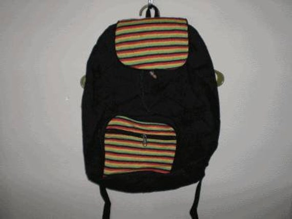 Rasta Backpack - Etsy