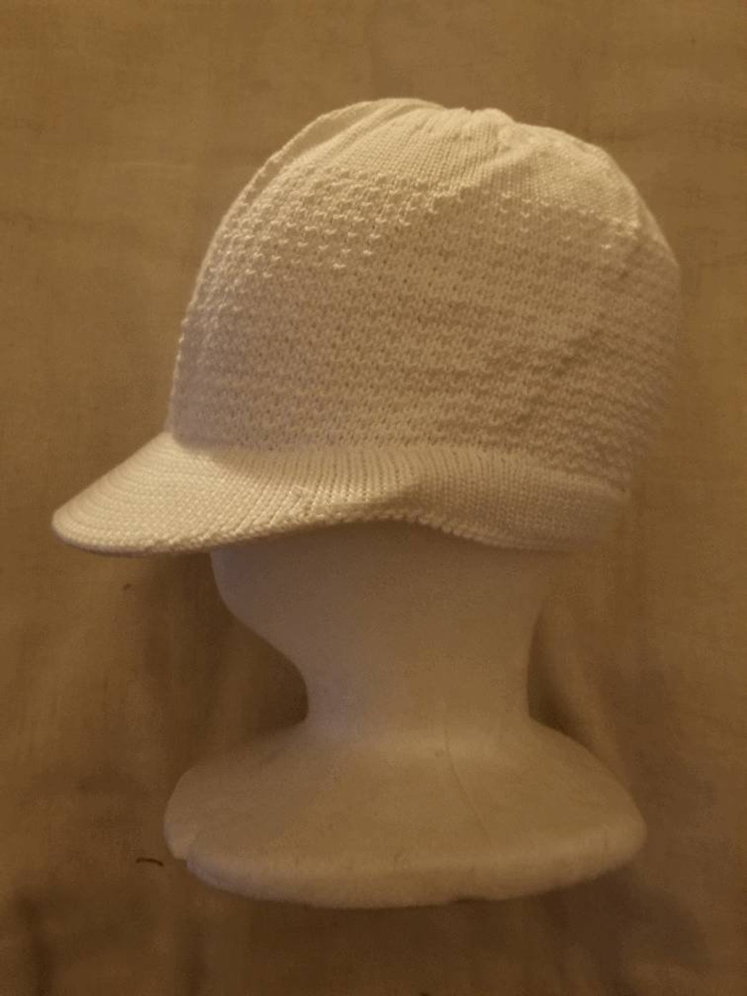 Small White Cap - Etsy