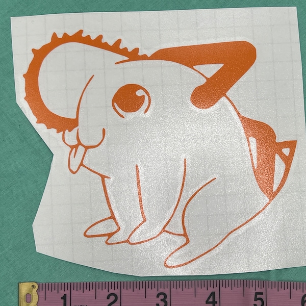 Devil Dog Car Decal - Etsy