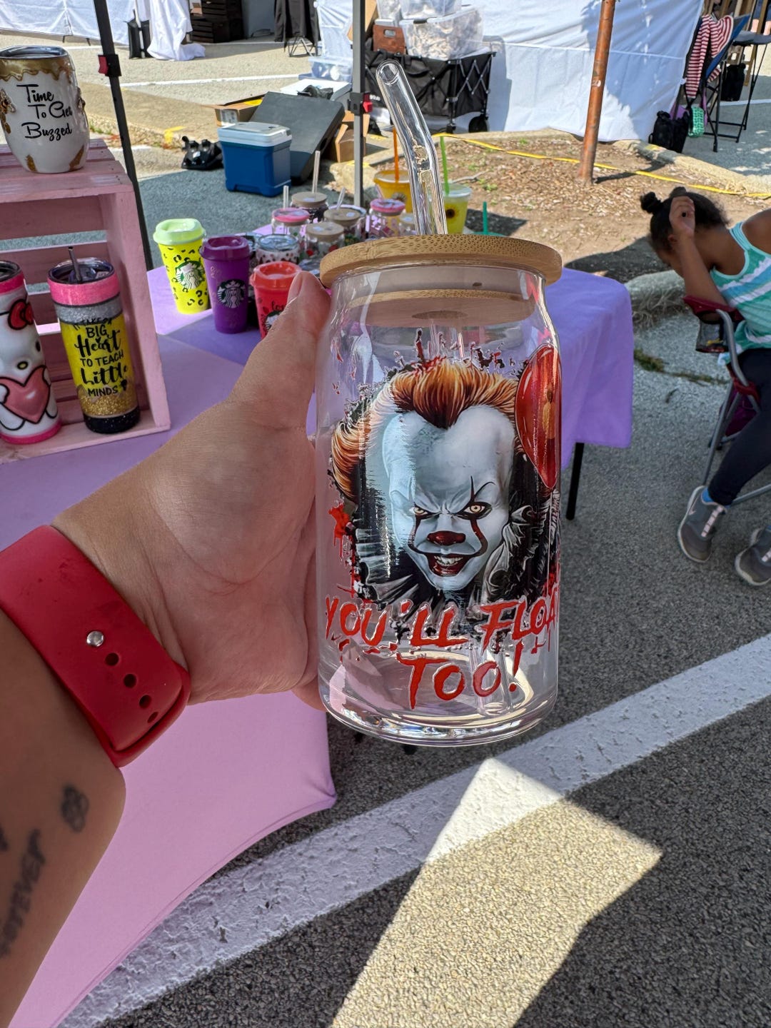 Pennywise Glass Can Cup - Etsy