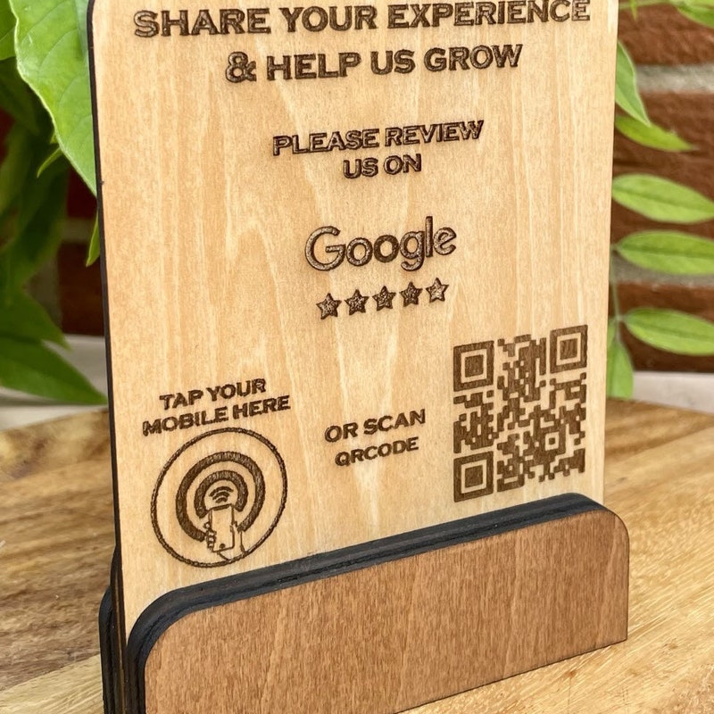 Google Review Plaque - Etsy UK