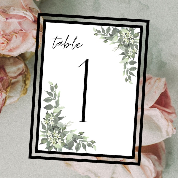 Printable Table Numbers 1-20 Scuba Diver - Etsy