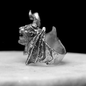 NOSFERATU ZODD Immortal Icon, Sterling Silver 925 Ring - Etsy