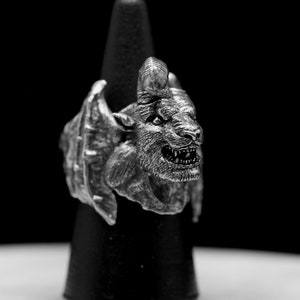 NOSFERATU ZODD Immortal Icon, Sterling Silver 925 Ring - Etsy