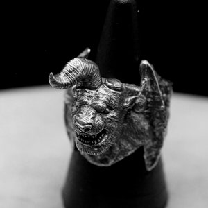 NOSFERATU ZODD Immortal Icon, Sterling Silver 925 Ring - Etsy