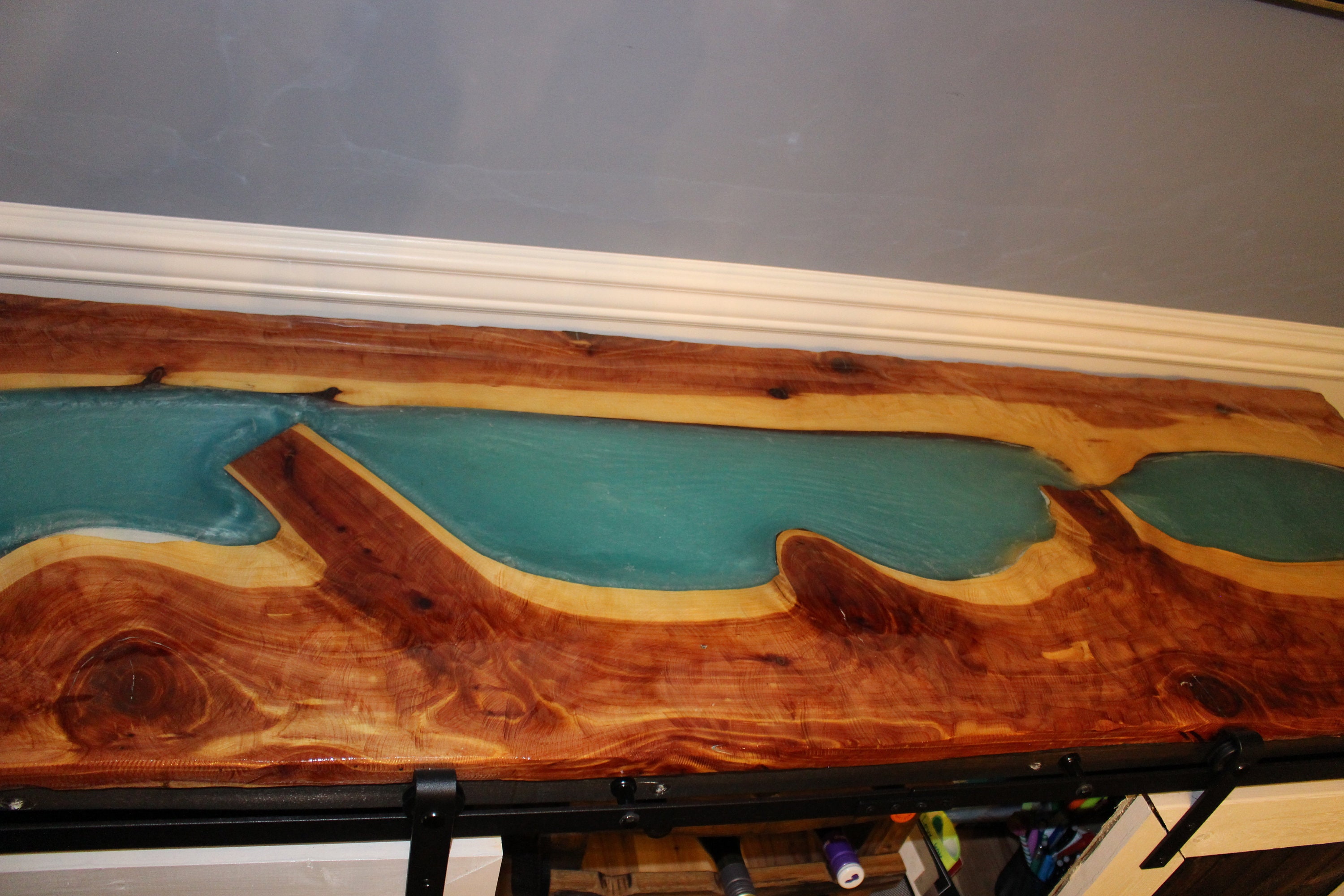 Live Edge Epoxy River Table - Etsy