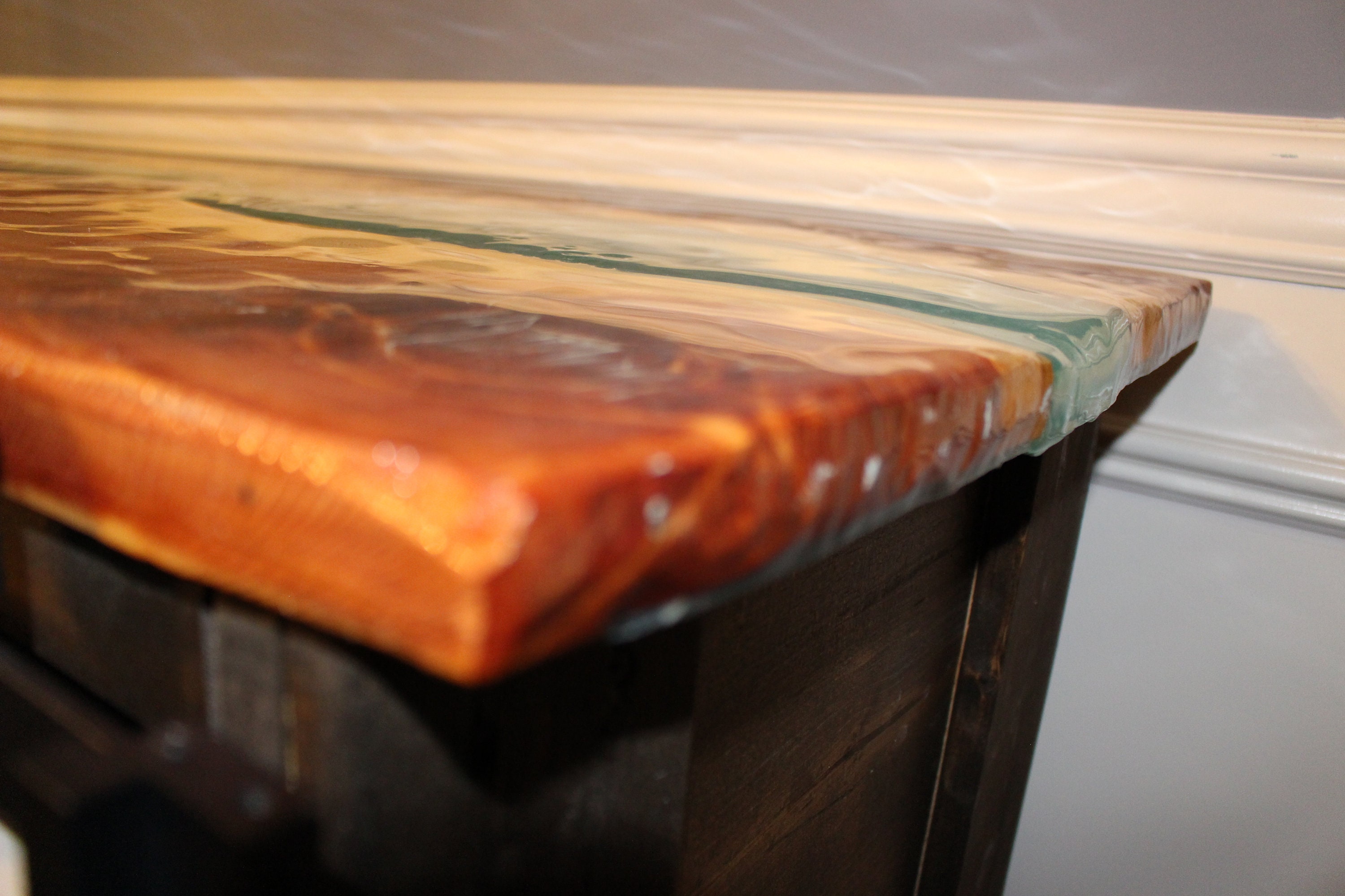 Live Edge Epoxy River Table - Etsy