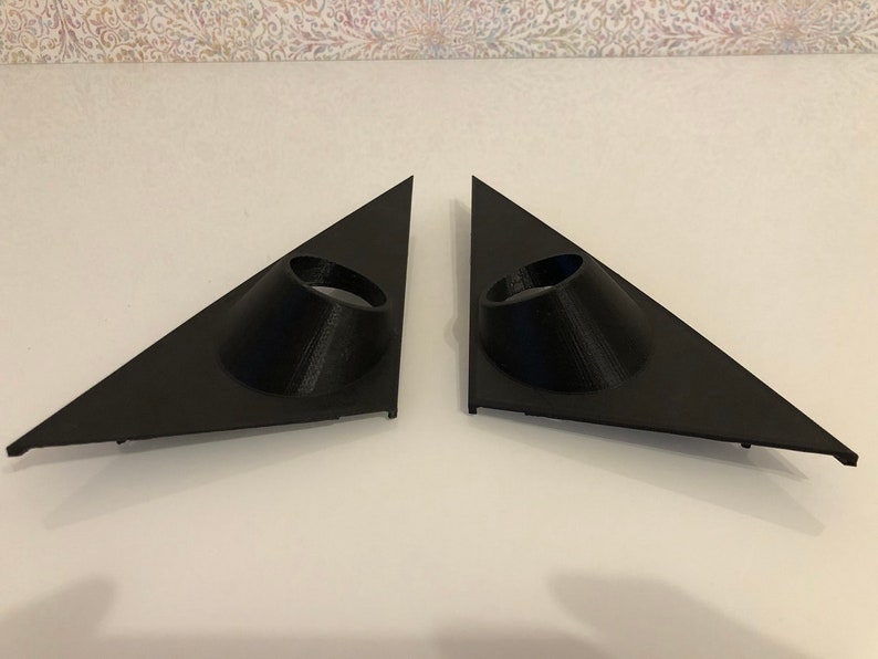 BMW E30 Mirror Triangles for Tweeter 3D Printing - ASA (tweeter Pods ...